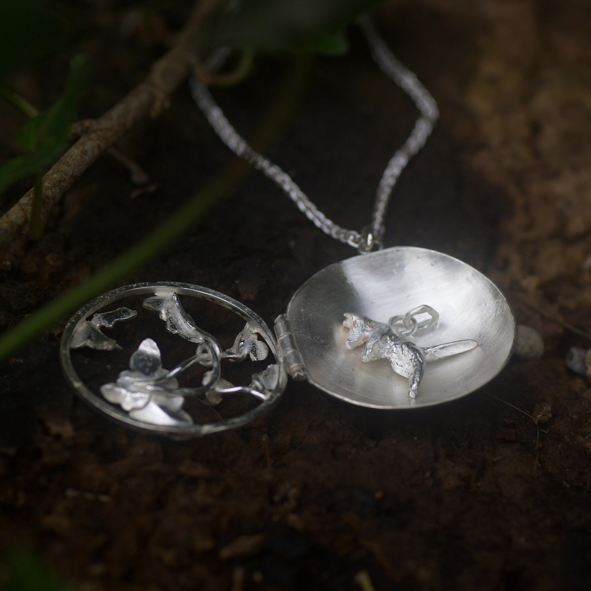 Ivy Fox Locket Necklace – by emily