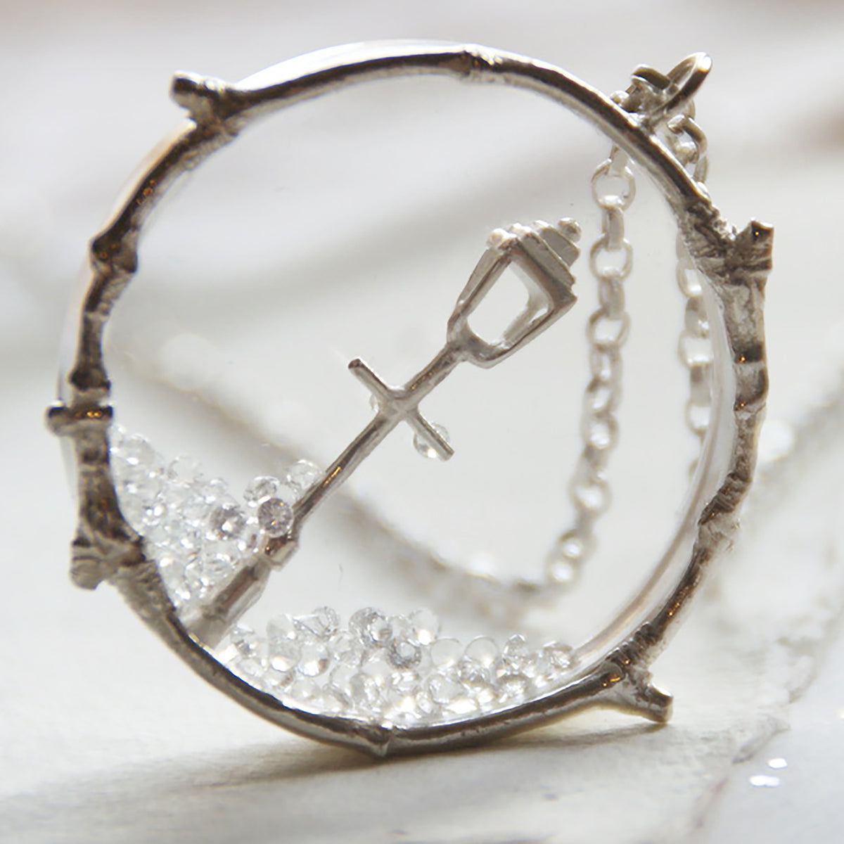 Lamp Post Locket – by emily